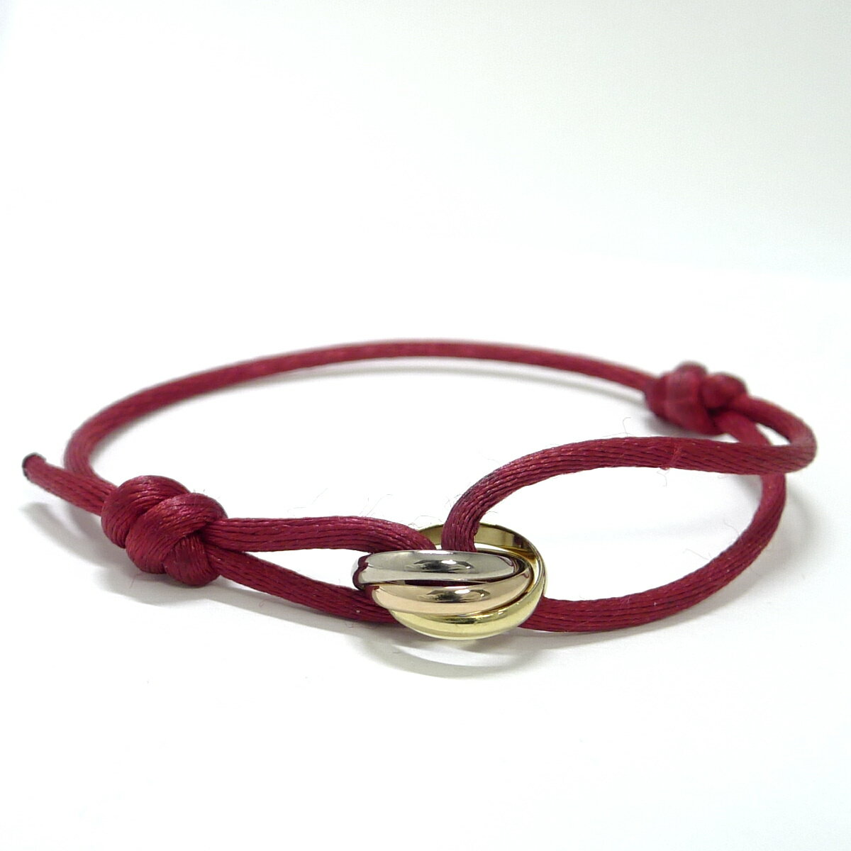 ＞＞同じブランドのアイテムはこちら!! ◆商品ランク 未使用に近い ◆商品情報 ・状態：新品仕上げ済み ・カラー：スリーカラーゴールド ・素材/ライン：750WG YG PG K18WG YG PG ・重量：約3.1g ・腕周り：最大約19...