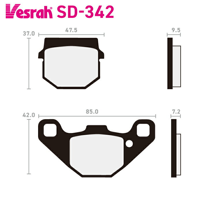 ■ 適合車種※ 車種/排気量/年式/F・R（フロント・リア）・APRILIASX50 Ltd/50cc/07-15/RRS4 50/50cc/13-19/RRS4 50/50cc/16-17/RRS4 125/125cc/12-19/RGP...