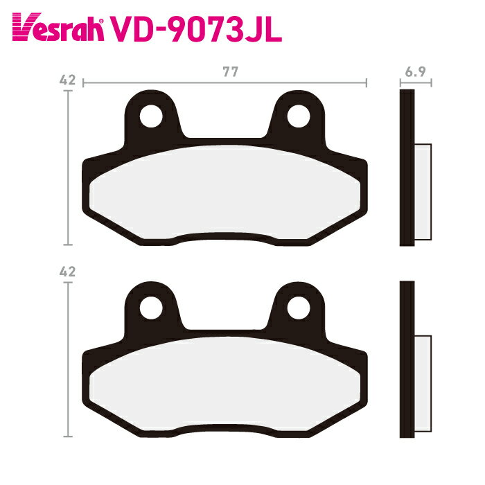 ■ 適合車種※ 車種/排気量/年式/F・R（フロント・リア）・MASHCAFE RACER/125cc/14-16/FSEVENTY-FIVE/125cc/14-17/FCAFE RACER/250cc/14-16/FTWO FIFTY/2...