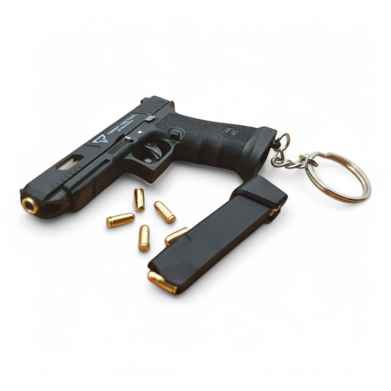商品情報サイズ/mm75その他商品説明銃口封鎖されており、射撃機能も付いておりません。 法には触れない模型です。注意モニター発色の具合により色合いが異なる場合がございます。1/3スケール G34 グロック34 TTI ミニチュアガン キーホ...