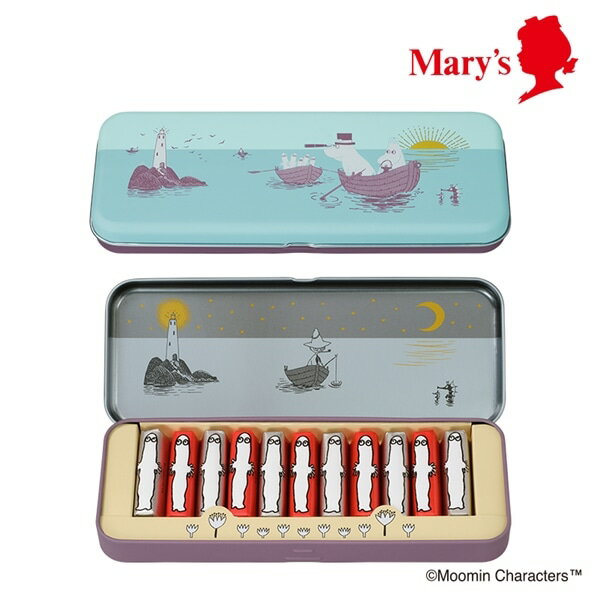 商品名 バレンタイン チョコ 2026 メリーチョコレート ムーミン 缶 「ムーミン×メリーチョコレート 」ニョロニョロたちの船出（2種のバーチョコレート）自分へのご褒美 チョコ 子供向け チョコ バレンタイン 2026 キャラクター ムー...