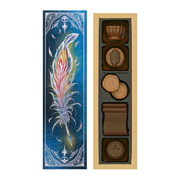 商品名 バレンタイン チョコ 2026 ナハトラビュリント マーギシェ・フェーダー(魔法の羽根ペン) メリーチョコレート Nachtlabyrinth メアレスミュートス 本命 本型パッケージ チョコ SNS 話題 2026 チョコ 夫 バ...