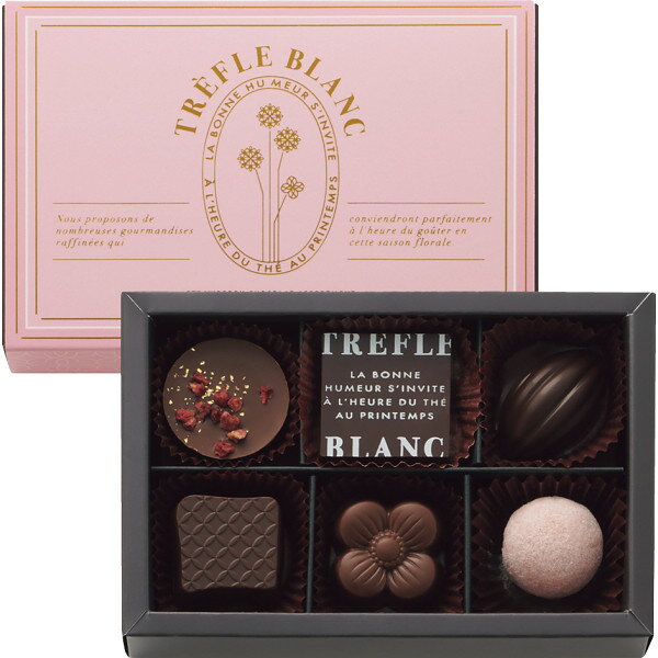 商品名 ホワイトデー お返し 2026 モロゾフ トレフルブラン （ストロベリーショコラアソート）6粒入 春ギフト 本命 Morozoff ホワイトデー チョコ 2026 彼女 妻 プレゼント チョコレート モロゾフ パケ買い おしゃれ ギ...