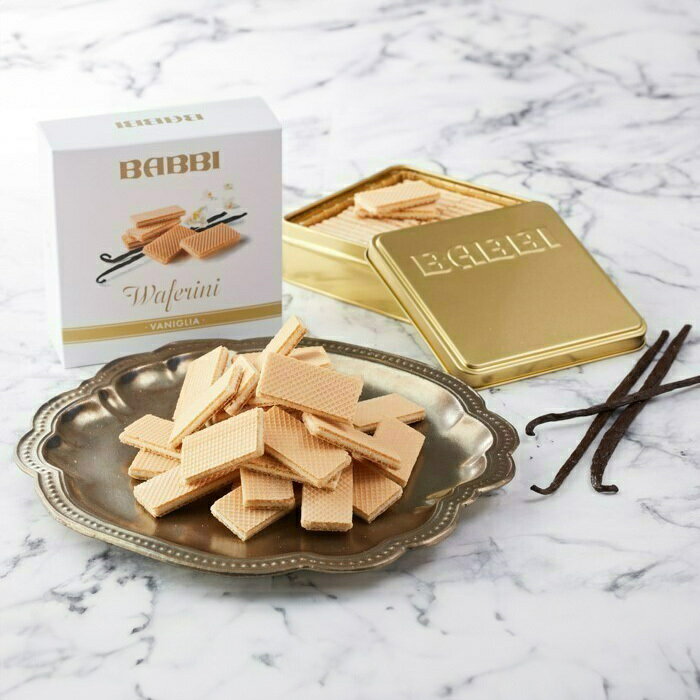 商品名 バビ ワッフェリーニ ピスタチオ 75g（約30枚）BABBI バレンタイン チョコ 2026 チョコ チョコレート 高級 スイーツ ギフト プレゼント 自分へのご褒美 メーカー手提げ袋 BABBI 手土産 お返し おしゃれ 説明文...