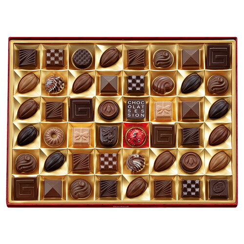商品名 バレンタイン 2026 チョコ ゴンチャロフ ショコラセッション 48粒入 チョコレート ギフト お酒不使用 洋酒なし ブランド 赤 推し活 ホワイトデー お返し おしゃれ 大量 お配り 職場 推し活バレンタイン 説明文 バラエティ...