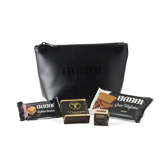 商品名 バレンタイン チョコ 2026 BABBI バビ ポーチ セット カカオアソート ウエハース チョコ チョコレート 高級 スイーツ ギフト プレゼント 自分へのご褒美 メーカー手提げ袋 BABBI 手土産 お返し おしゃれ 説明文 ...