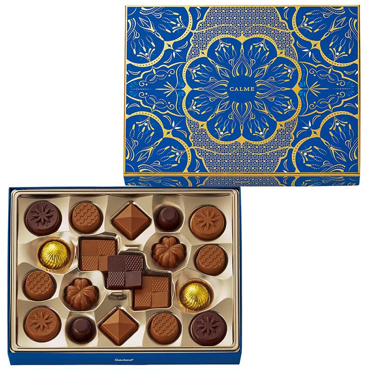 商品名 バレンタイン チョコ 2026 ゴンチャロフ カルム（プレーンチョコレート）100g（19個入）ギフト プレゼント お菓子 スイーツ 詰め合わせ 義理チョコ 本命 おしゃれ 高級感 上品 大人 職場 会社 CALME チョコレート ...