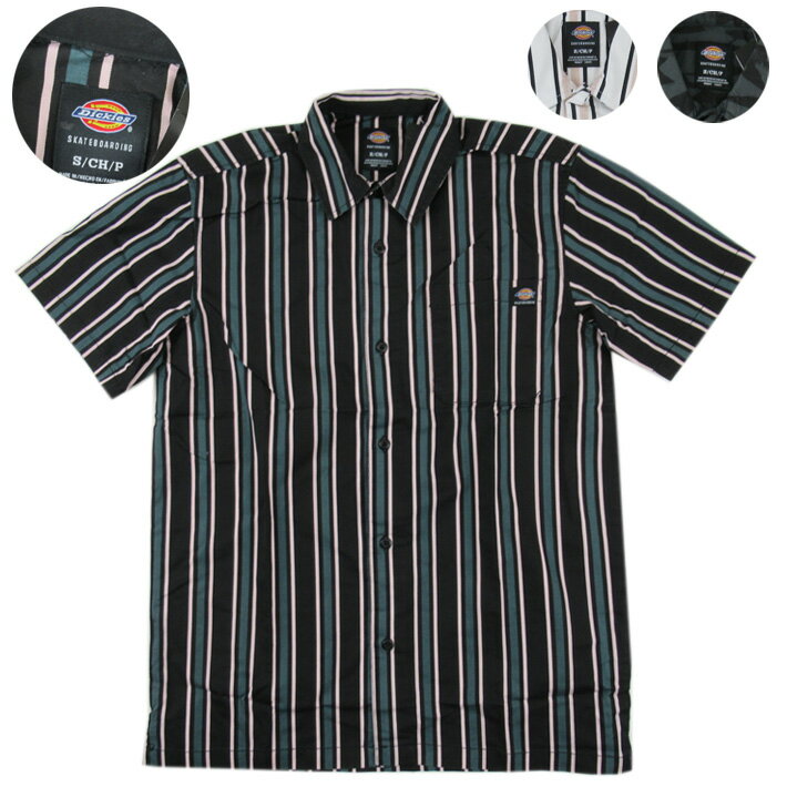 Dickies ディッキーズ 半袖シャツ Dickies SKATEBOARDING WOVEN SHIRT ■Dickies SKATEBOARDING WOVEN SHIRT Dickies SKATEBOARDING 半袖シャツです。...