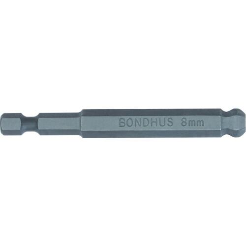 ボンダス ボールポイント・パワービット 3mm■ 特長表面はプロガード加工により、黒染め加工の5倍の耐食性があります。鋼材にはバナジウム鋼のような一般的な鋼材に比べ、20％以上も強度があるプロテニアム合金鋼を使用しています。差し込みやすく、...