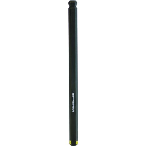 ボンダス ボールポイント・プロホールド（R）ビット（全長150mm） 4mm■ 特長六角の側面に埋めこまれた特殊ナイロン樹脂によってソケットに固定します。差し込む時はハンマーでビットをソケットに押し込むだけです。ソケットへの装着にロールピン...