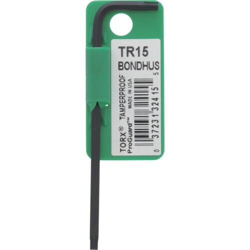 ボンダス トルクス［［R］］L-レンチ いじり止め TR15■ 特長いじり止め付トルクス（R）ねじ対応のレンチです。短手と長手の両方がいじり止めねじに対応しています。■ 商品スペック仕様・規格刃先：T15首下寸法(mm)：20全長(mm)：...