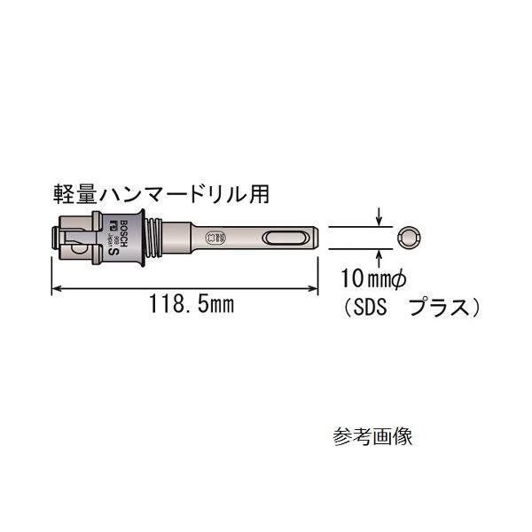 BOSCH・ボッシュ ポリクリックシャンク SDS S PC-SDS/Sポリクリックカッター用のシャンクです。●SDSプラスシャンク仕様適用コアサイズ(mm)〜49材質炭素鋼・ショットブラスト仕上げ原産国日本※当店に在庫のない場合はお取り寄...