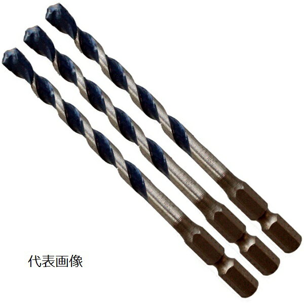 BOSCH・ボッシュ 振動ビット 4.3x90 SIN043090/3振動ドリル・インパクトドライバードリル兼用シャンク●お徳用・3本入りセット（同一サイズ）●ショートタイプ●正確な位置決め●速い穴あけ●コンクリート・モルタル・（石材）に。...