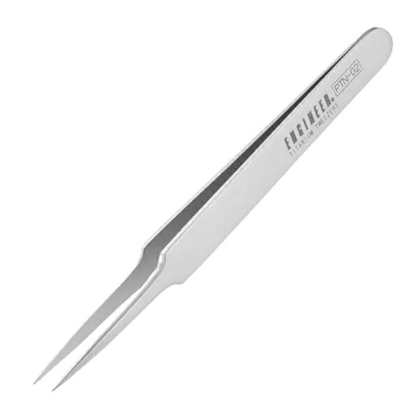 エンジニア チタンピンセット（GG型）極細タイプ 120mm■ 特長塩化物、酸などの広範囲で耐食性に優れ、腐食やサビがありません。完全非磁性で、コンピューター、エレクトロニクス分野の精密作業に最適です。はんだが付着しません。ステンレスに比べ...