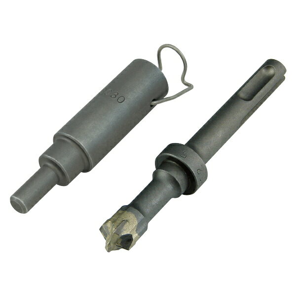 Jefcom・ジェフコム/DENSAN・デンサン 打込棒付ドリル Φ12 30mmタイプ CUD-H3030Cクリップ付で打込棒をドリルにしっかり固定！●クリップ付で、打込み棒をドリルにしっかり固定!下向きにしても落ちない●上向き施工が容易...