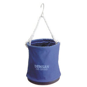 JEFCOM/ジェフコム DENSAN/デンサン 電工バケツ 青 210φ×高さ 260mm DB-210BB底部はプラスチック製、頑丈で水にも強い●ロープは丈夫なポリエステル製●ボディは厚手の帆布を採用●引っ掛けに便利なS環フック付仕様色...