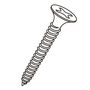 JEFCOM/ジェフコム DENSAN/デンサン P-PACK ドライウォール（白カラー）φ3.5×22mm DW-3522WP軽天ビス（白カラー）●売筋アンカー・ファスニング類　Pパックシリーズ仕様サイズ3.0φ×22mm入数250本※当...