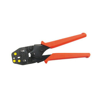 ジェフコム/デンサン 圧着工具 DC-25MA絶縁端子用絶縁閉端子用使用範囲：CE-1、 2、 5成型確認機構内蔵仕様全長194mm　質量295g送料無料対象外地域あり