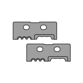 Jefcom・ジェフコム/DENSAN・デンサン エコエフリッパー EVF-400用替刃 EVF-400P● EVF-400用替刃です●上下2枚セット仕様対応商品エコエフリッパー EVF-400用※当店に在庫のない場合はお取り寄せのため納期...