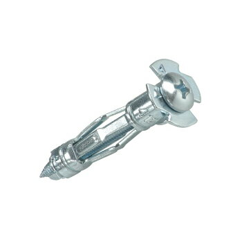 Jefcom・ジェフコム/DENSAN・デンサン 先端ドリル付ボードアンカー A-416GDH石膏ボード壁面(中空壁面)への器具の取付けに！ドリル孔開け(下穴)不要！●ドリル孔開け(下穴)不要●ドライバーで、穴あけからアンカー固定まで可能●...