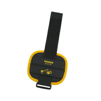 Jefcom・ジェフコム/DENSAN・デンサン マグネットリストバンド MGH-150ネジ、ナット、釘など磁石でホールド！●強力ネオジム磁石内蔵だから、走っても跳んでもネジが落ちない●ワイドタイプで大量のネジや釘をホールドできる●伸縮式マ...