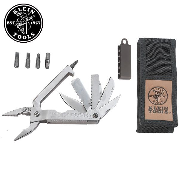 KLEIN TOOLS/クラインツール マルチツール・トリップセーバー 1016多くの機能をコンパクトにまとめあげたマルチツール。工具のプロ、クライン社が造ると、マルチツールもこうなります。ステンレススチール製、ベルトに装着できるポーチ付き...