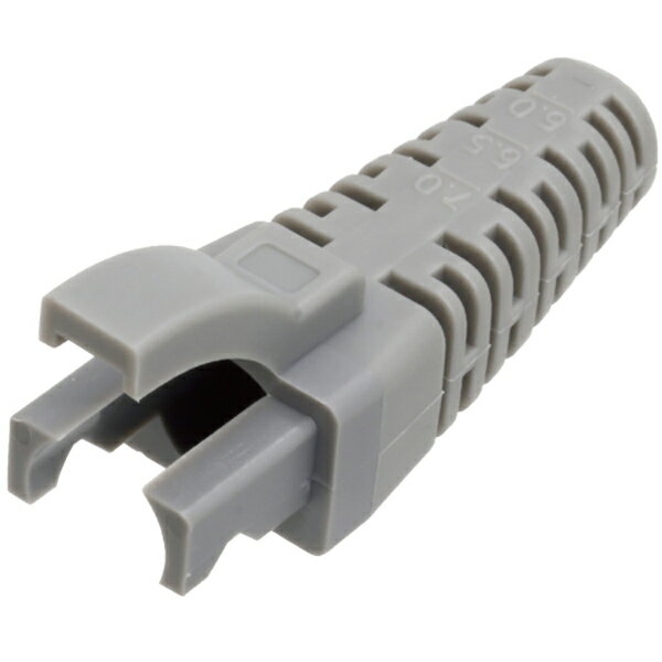 MARVEL マーベル モジュラーカバー MLA-5MCGモジュラープラグ MLA-5E25専用【CAT5e モジュラープラグ (品番:MLA-5E25)専用カバー】モジュラープラグのツメとLANケーブルの保護に●ケーブル外径に合わせてモジ...