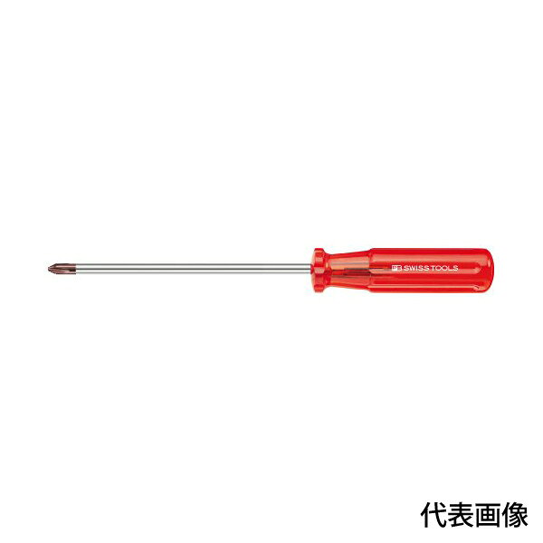 PB SWISS TOOLS・PBスイスツールズ 十字ドライバー 190-2-400-7グリップは肌に優しく、握るのに理想的で、耐衝撃性に優れている●グリップは木やコットンから生まれた自然素材を含むCAB(セルロース・アセト・ブチレイト)で...