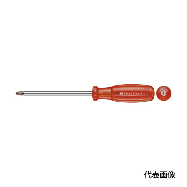 PB SWISS TOOLS・PBスイスツールズ マルチクラフト プラスドライバー 6190-0-60外径が大きく、トルクがかけやすい●マルチクラフトグリップは外径が大きく、トルクがかけやすくなっています。●ざらっとした肌触りで、水や油のつ...