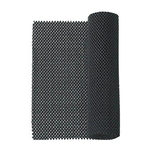 TRUSCO ノンスリップマット 60X200cm 黒 TNSM60BK強い吸着力でズリ落ち、滑りを防ぎます。ハサミでお好みのサイズにカットできます。抗菌・防カビ加工で、清潔で快適にご使用できます。キャビネット・工具箱、棚、作業台の下敷きに...