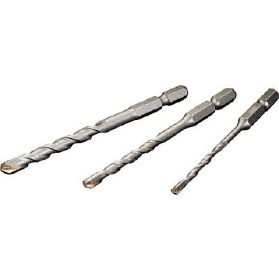 ハウスB.M　六角軸ビットJ型（充電対応）3.8mm JR3.8●六角軸（対辺6.35mm）により充電インパクトドライバーに直接取り付けが可能です。●一体型のため、ブレが少なく、耐久性に優れています。●被削材:コンクリート、ブロック、レンガ...