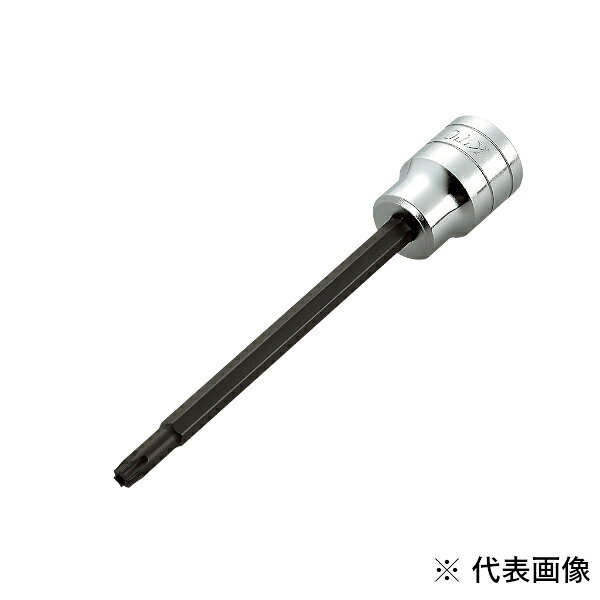 KTC 12．7sq．ロングT型いじり止めトルクスビットソケットT30■ 特長ビット部は差込式で、交換が可能です。T型いじり止め形状・ロングタイプです。差込角側は応力の集中を防ぐパワーフィット形状を採用しています。自動車のエアバッグや携帯電...
