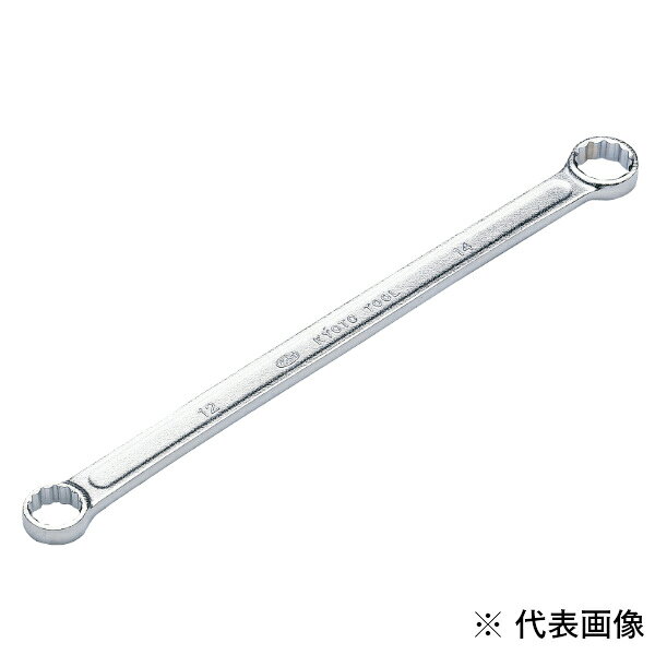 KTC ストレートロングめがねレンチ12×14mm■ 特長ロングタイプなので、奥まった場所や大きなトルクが必要な作業で便利です。KTC独自のパワーフィット形状を採用しています。■ 商品スペック仕様・規格対辺寸法(mm)：12×14全長(mm...