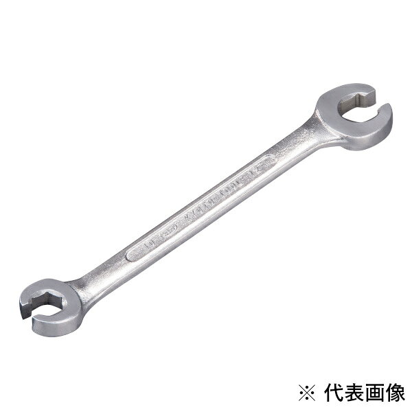 KTC ブレーキパイプ用めがねレンチ（MZ10）14×17mm■ 特長口径部は5点が接する形状のため、確実にナットを回すことができます。■ 商品スペック仕様・規格全長(mm)：164二面幅寸法(mm)：14×17二面幅寸法(mm)：14×1...