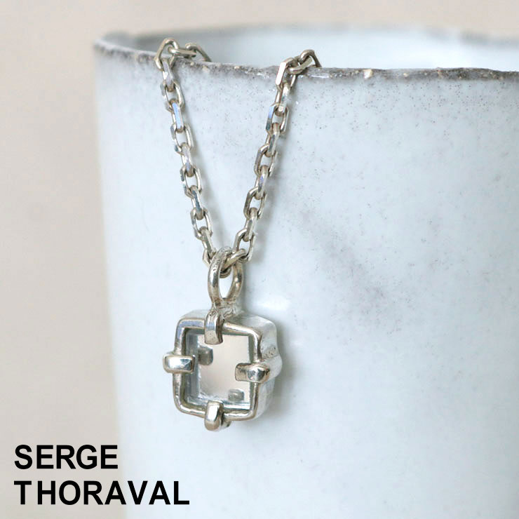 セルジュトラヴァル ネックレス 『 鏡 』 メーカー品番 SERGE THORAVAL P6 素材 シルバー925 仕様/重さ 長さ:約39.5cm モチーフ:1.5cm(金具含む) x 0.8cm x 0.4cm / 約5g シチュエーシ...