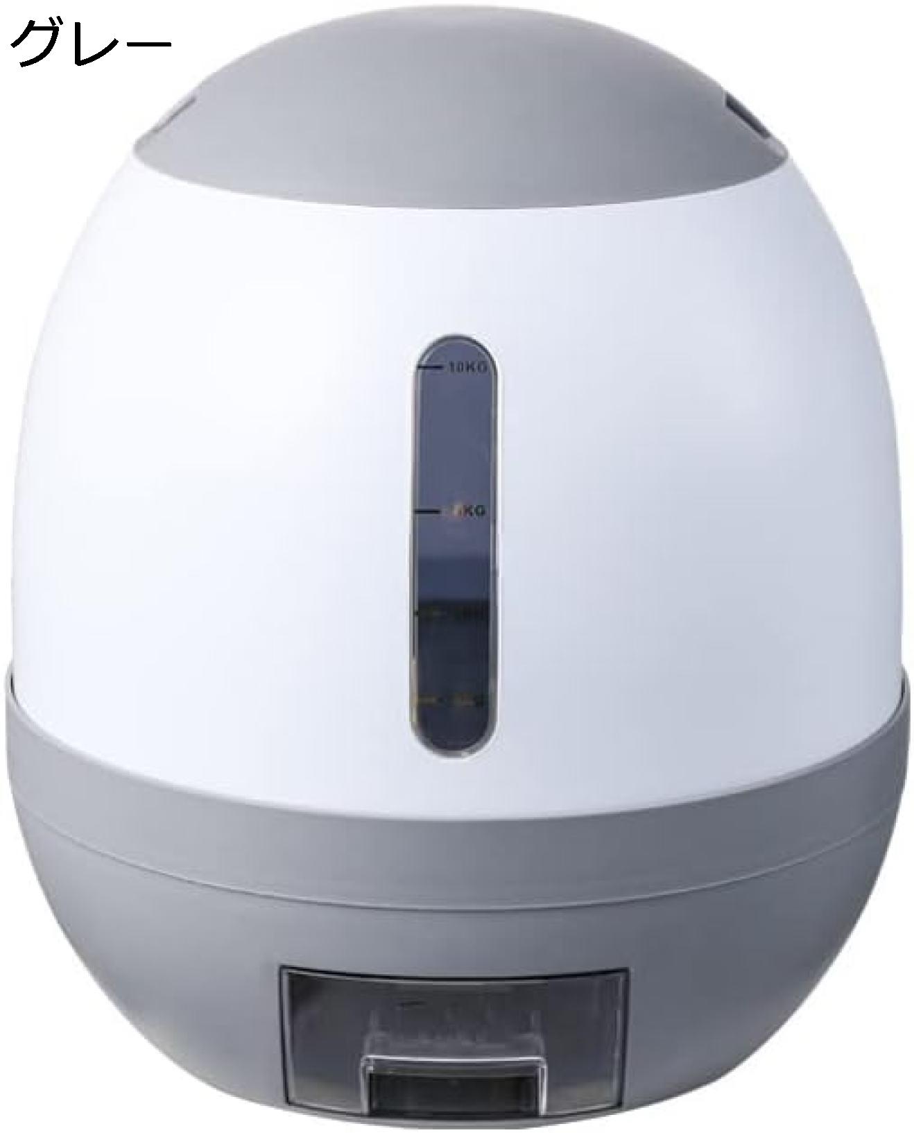 　　　 ◆◇◆人気の秘密◆◇◆ [ファッションライスバケット]: 穀物貯蔵容器は透明な窓で設計されているため、一目でそれを見ることができ、食品管理を容易にします。容量は10kg（サイズ：34 * 26 * 26cm）です。シンプルなデザイン...