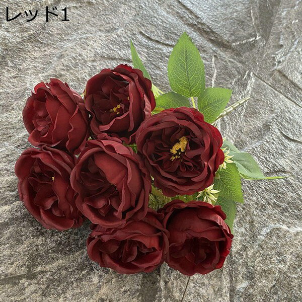 　　　 ◆◇◆人気の秘密◆◇◆ 【素材】絹花＋プラスチック；【サイズ】総高約43cm（この商品は花瓶を含めておりません。）※本商品は1束のみ販売します。(2束の場合は数量2にしてください。) 【自然な外観】造花ですが、生け花ような雰囲気、自...