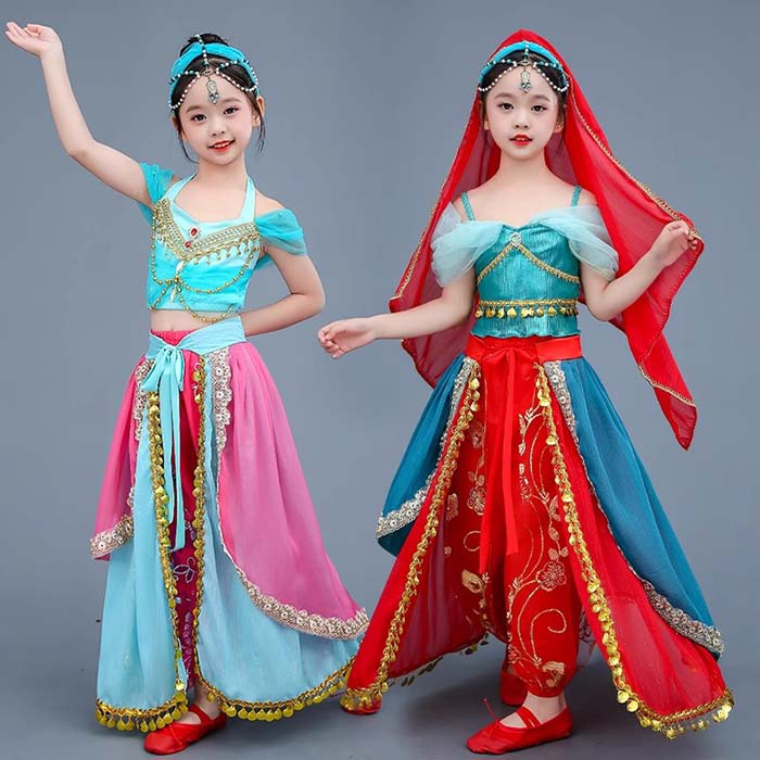 商品 ハロウィン コスプレ 衣装 セット内容 トップス+パンツ+ヒップスカーフ+ベールと髪飾り 素材 ポリエステル 色 110/身長目安100-110cm 体重14-16kg 120/身長目安110-120cm 体重15-21kg 130 ...