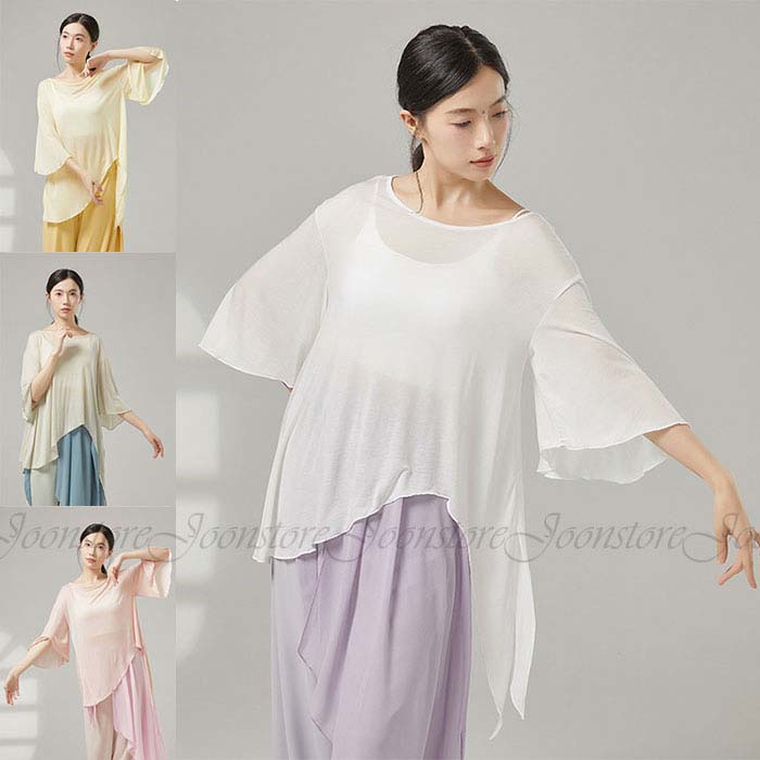 商品 ダンス衣装 トップス 素材 ポリエステル サイズ S 着丈51cm　バスト92cm　体重目安45-52.5kg M 着丈52cm　バスト96cm　体重目安53-60kg L 着丈53cm　バスト100m　体重目安60-70kg XL ...