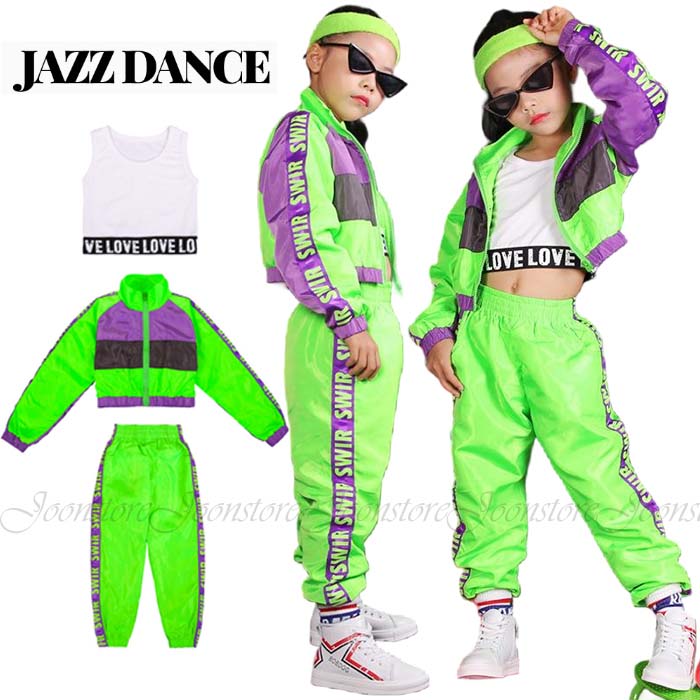 商品 キッズ ダンス衣装 セットアップ 素材 ポリエステル サイズ 110cm 120cm 130cm 140cm 150cm 160cm 170cm 素人採寸若干の誤差がある場合がございます。 ご了承いただきたいこと： ・採寸サイズなので...