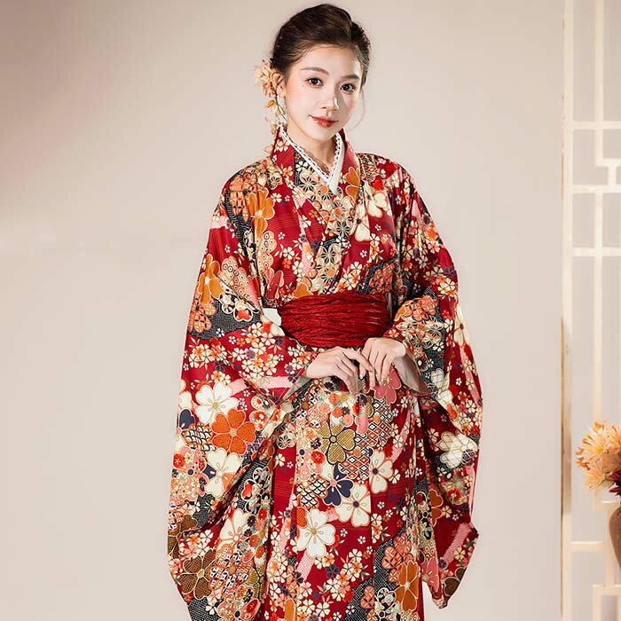 商品 着物ドレス 素材 ポリエステル サイズ フリーサイズ ご了承いただきたいこと： ・採寸サイズなので若干の誤差がある場合がございます。 ・お使いのモニターの設定状況により、実際のカラーの色味と異なる場合ございます。 ・機械による生産過程...