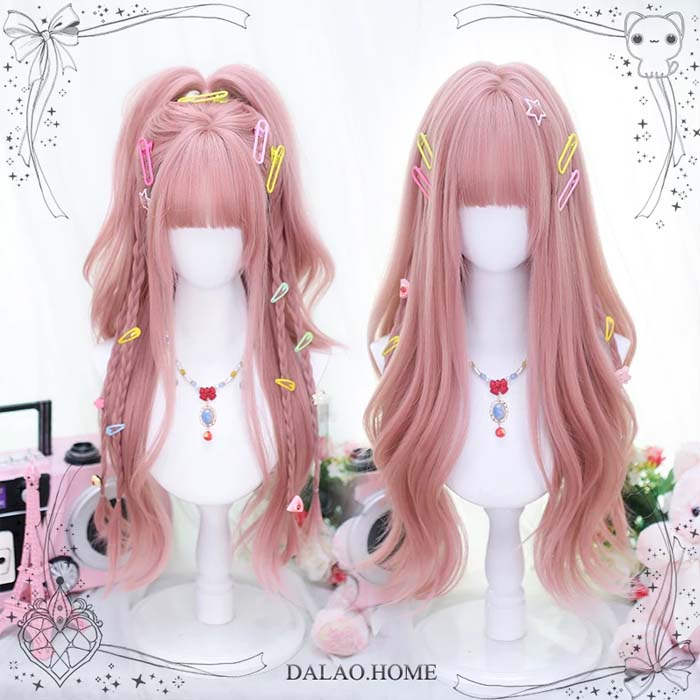 商品 ウィッグ 素材 耐熱ファイバー サイズ 長さ：60-65cm ご了承いただきたいこと： ・採寸サイズなので若干の誤差がある場合がございます。 ・お使いのモニターの設定状況により、実際のカラーの色味と異なる場合ございます。 ・機械による...