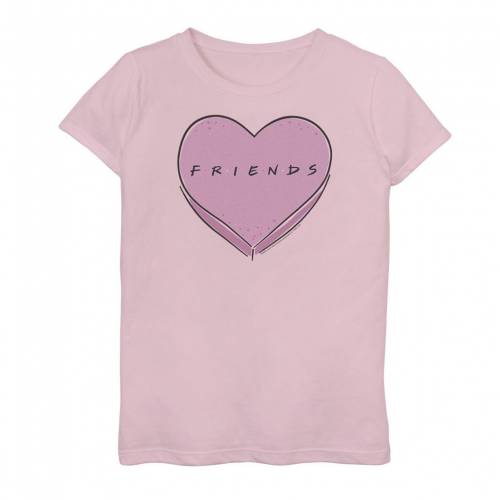 ブランド名Licensed Character性別girls (kids)商品名Friends Valentine's Day Candy Heart Logo Graphic TeeカラーPink