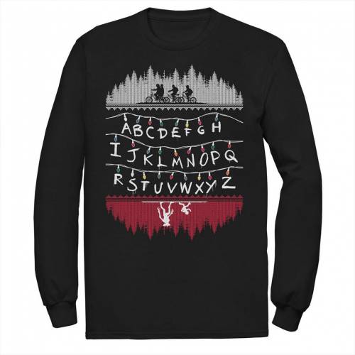 ブランド名Licensed Character性別mens (adult)商品名Stranger Things Alphabet Lights TeeカラーBlack