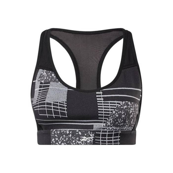 ブランド名Reebok性別Women(レディース)商品名Medium-Impact Deconstructed Racer Bra Femaleカラー・Black / Cold Grey 2