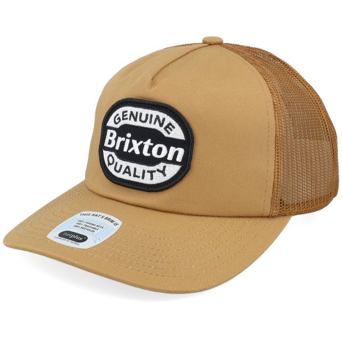 ブランド名Brixton性別Men(メンズ)商品名Keaton Hat Washed Copper A-Frame Truckerカラー・Beige