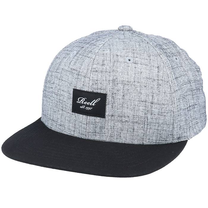 ブランド名Reell性別Men(メンズ)商品名Pitchout Cap 140 Heather Grey / Washed Black Snapbackカラー・Black
