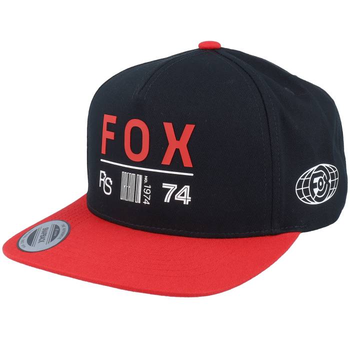 ブランド名Fox性別Men(メンズ)商品名Race Spec Hat Black/Red Snapbackカラー・Black