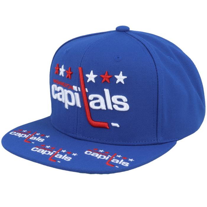 ブランド名Mitchell & Ness性別Men(メンズ)商品名Washington Capitals Vintage Hat Trick Blue Snapbackカラー・Blue