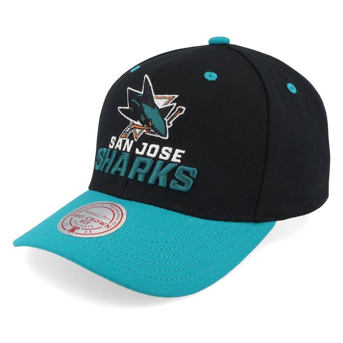ブランド名Mitchell & Ness性別Men(メンズ)商品名San Jose Sharks All In 2.0 Pro Black/Teal Adjustableカラー・Black